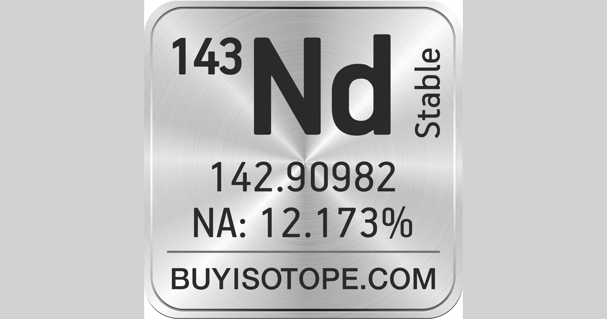 143Nd Isotope, Enriched 143Nd, 143Nd Oxide, 143Nd Price