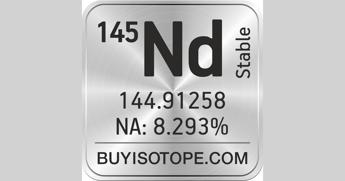 145Nd Isotope, Enriched 145Nd, 145Nd Oxide, 145Nd Price