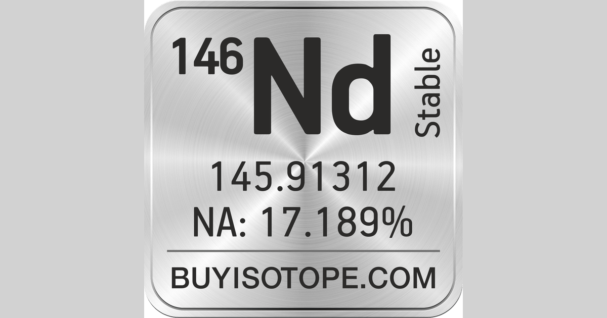 146Nd Isotope, Enriched 146Nd, 146Nd Oxide, 146Nd Price