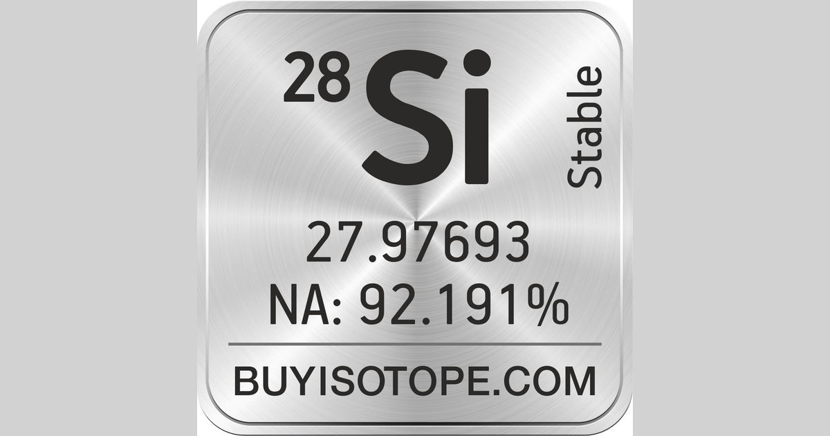 28Si Isotope, Enriched 28Si, 28Si Elemental, 28Si Oxide, 28Si Price