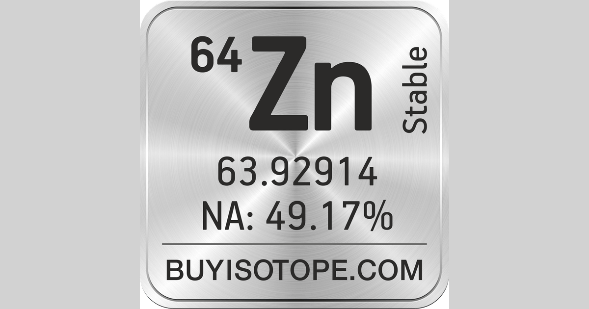 64Zn Isotope, Enriched 64Zn, 64Zn Metal Powder, 64Zn Oxide, 64Zn Price