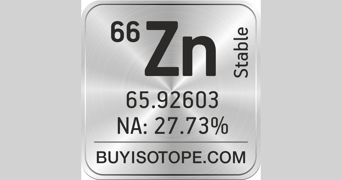 66Zn Isotope, Enriched 66Zn, 66Zn Metal Powder, 66Zn Oxide, 66Zn Price