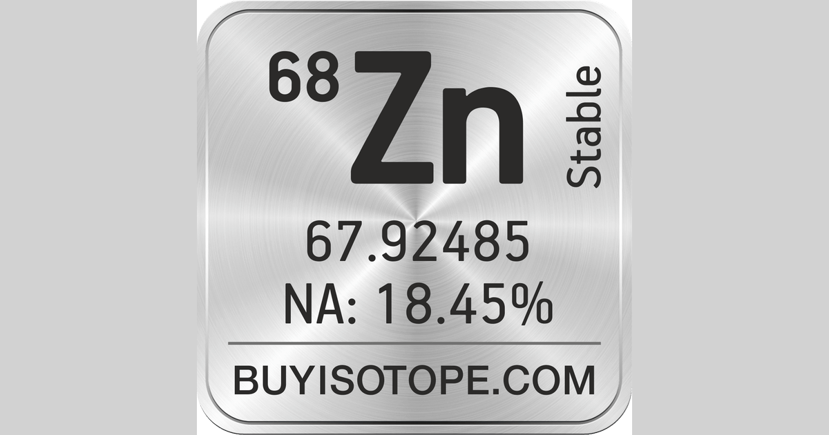 68Zn Isotope, Enriched 68Zn, 68Zn Metal Powder, 68Zn Oxide, 68Zn Price
