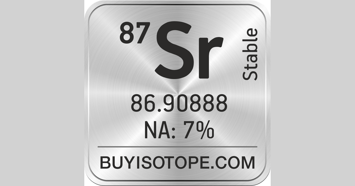 87Sr Isotope, Enriched 87Sr, 87Sr Carbonate, 87Sr Price