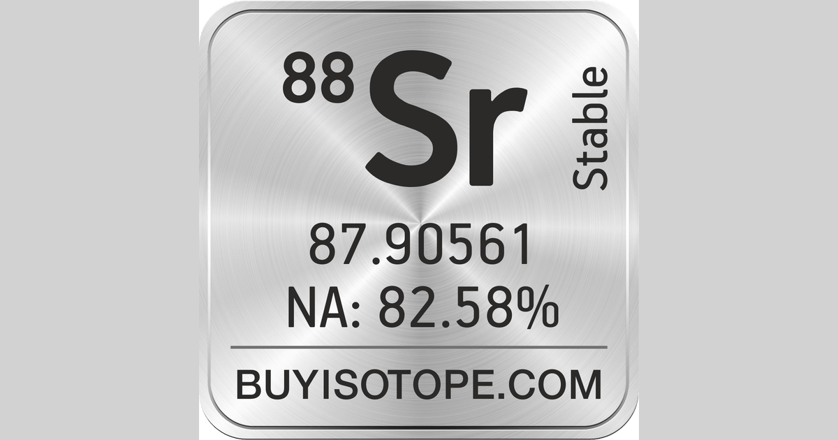 88Sr Isotope, Enriched 88Sr, 88Sr Carbonate, 88Sr Price