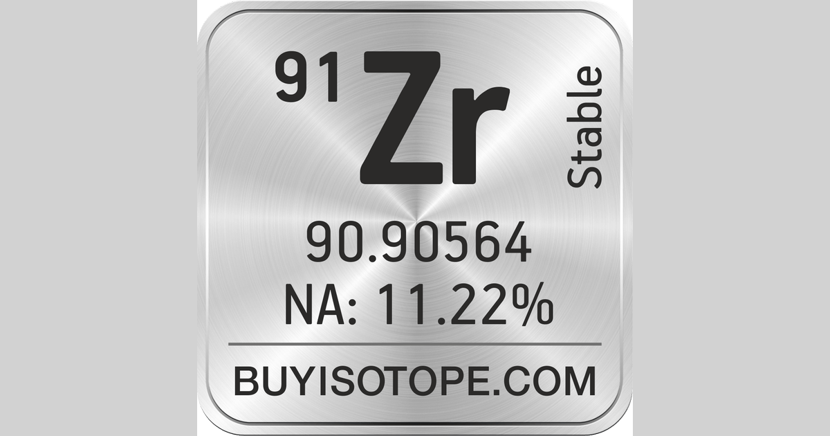 91Zr Isotope, Enriched 91Zr, 91Zr Metal Powder, 91Zr Oxide, 91Zr Price